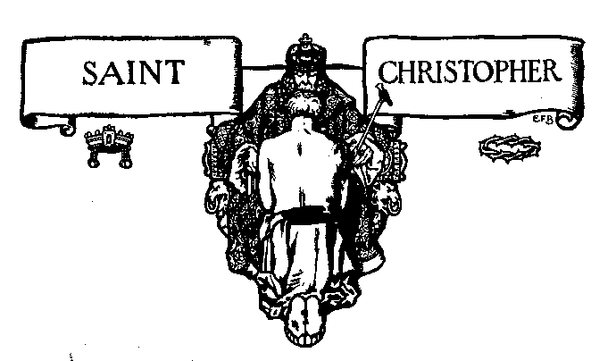 Heritage History | Saint Christopher and Saint Cuthbert by Mary Macgregor